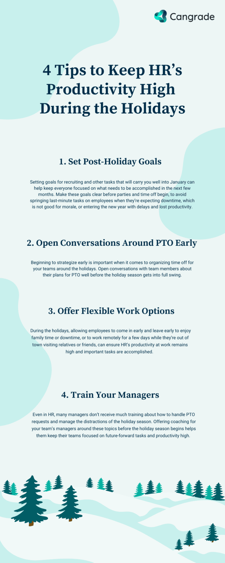 4 Holiday HR Productivity Must-Haves - Cangrade