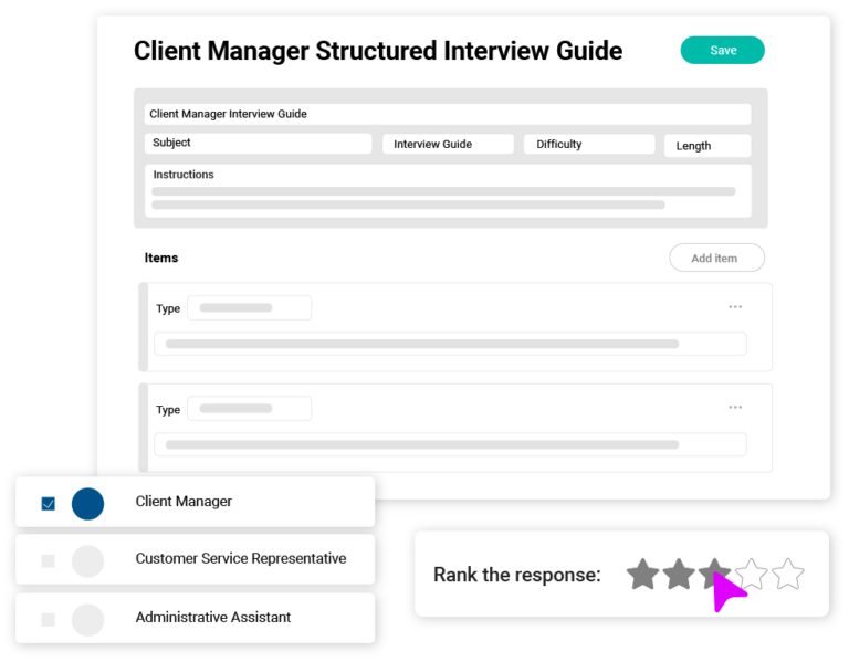 Structured Interview Guides - Cangrade