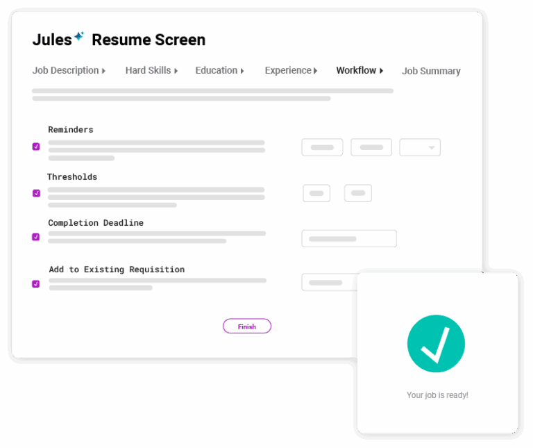 Jules Resume Screen - Cangrade